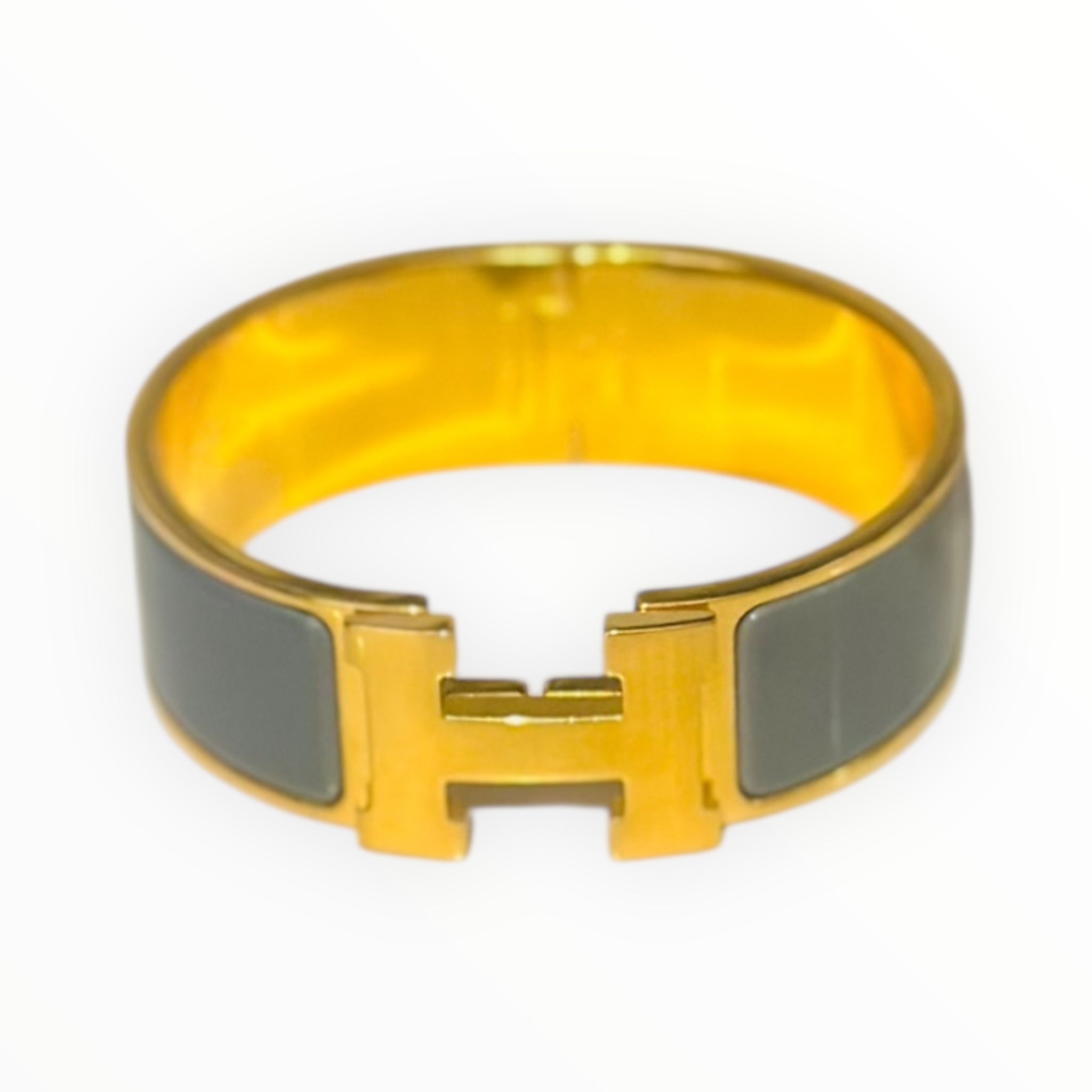 Hermes Clic H Bracelet - Grey – Restyle Traders